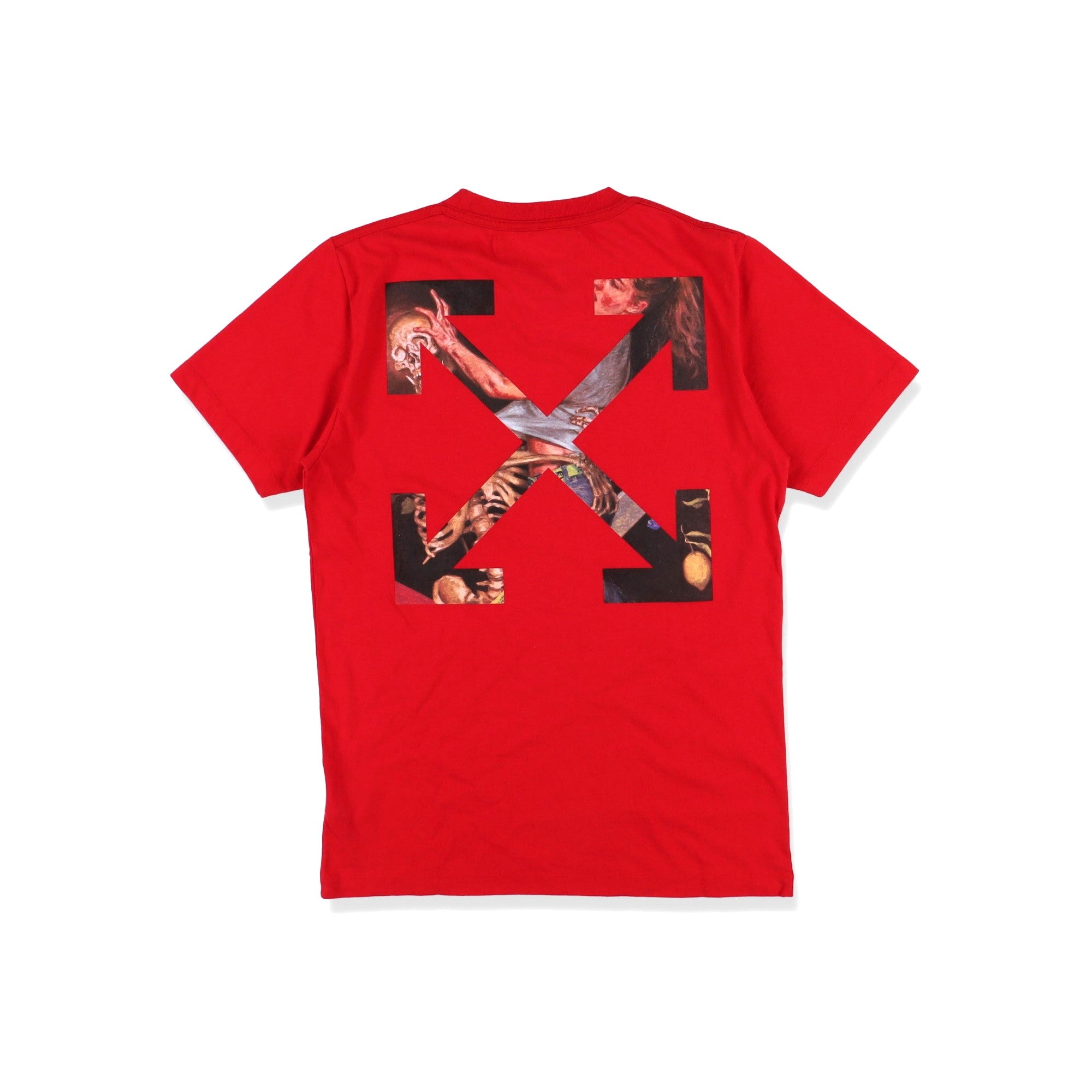 Off-White Red Pascal Skeleton Arrows T-Shirt – Balewink