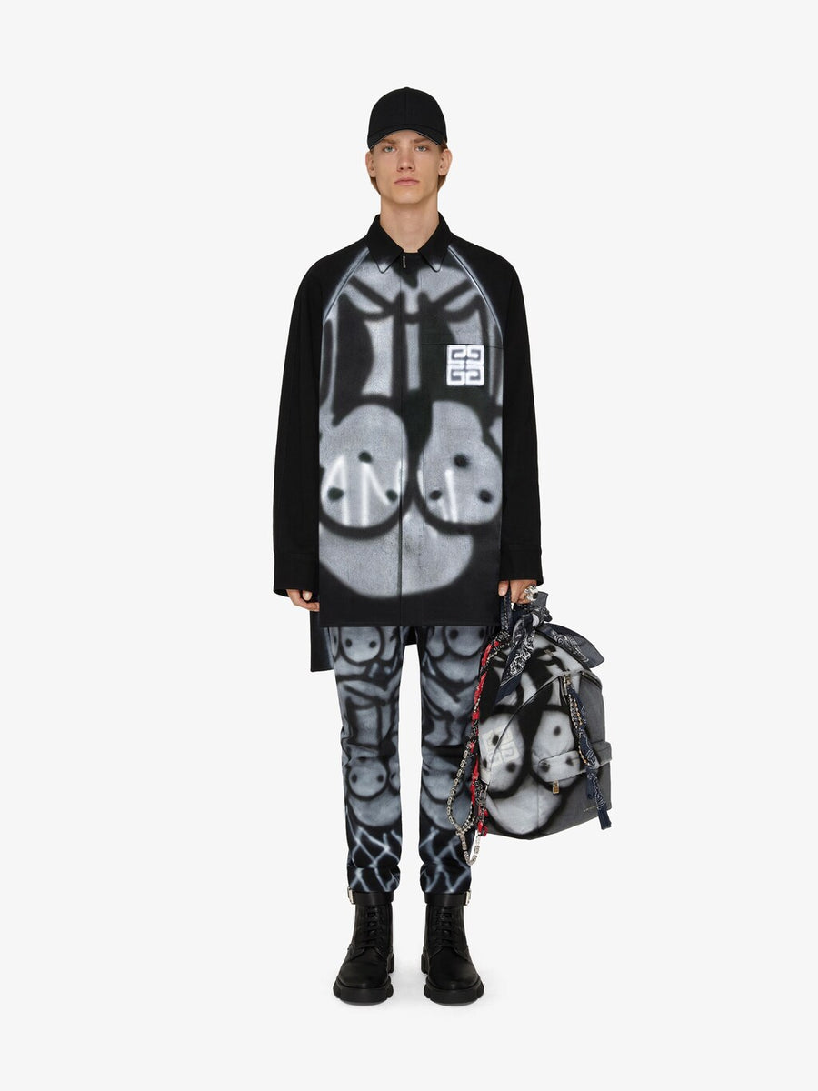Givenchy x Chito Black Graffiti Rottweiler Overshirt – Balewink